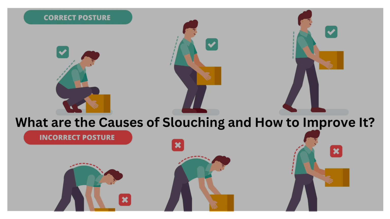 What are the Causes of Slouching and How to Improve It?